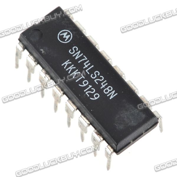 74248 BCD to 7 Segment Decoder IC DIP | ПРОТОН