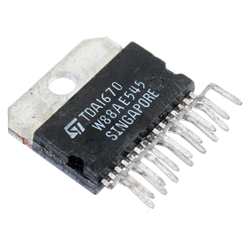 TDA1670 Vertical deflection circuit A1670,TDA1675,TV/VA-SYNCHR ...
