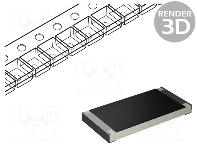 Резистор SMD R2512 SMD2512-1M Резистор: thick film; SMD; 2512; 1M?; 1W ...