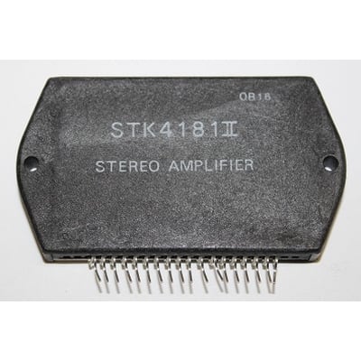 STK4181 II SANYO =STK4191II PWR.AMP.2x45W 34V, 5J02 | ПРОТОН