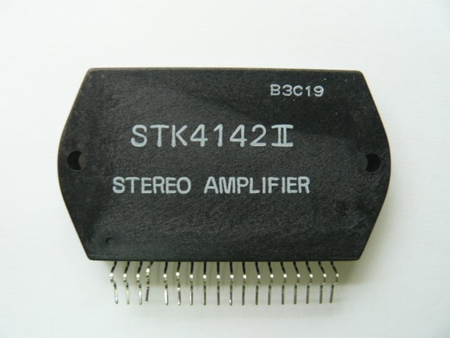 STK4142II SANYO 2x25W/26V/50KHZ POWER | ПРОТОН