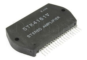 STK4161V SANYO GOTO: STK4181V, 9CET, SIL18 2x35W 30V POWER AMP 50kHz ...