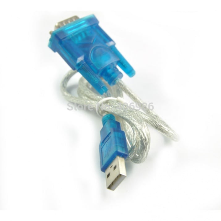 Кабелен конвертор HL-340 USB To RS232 COM USB-RS232 Port Serial PDA ...