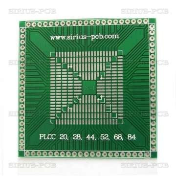 160062 PLCC 20, 28, 44, 52, 68 Adapter PLCC/ПРЕХДНА ПЛАТКА | ПРОТОН